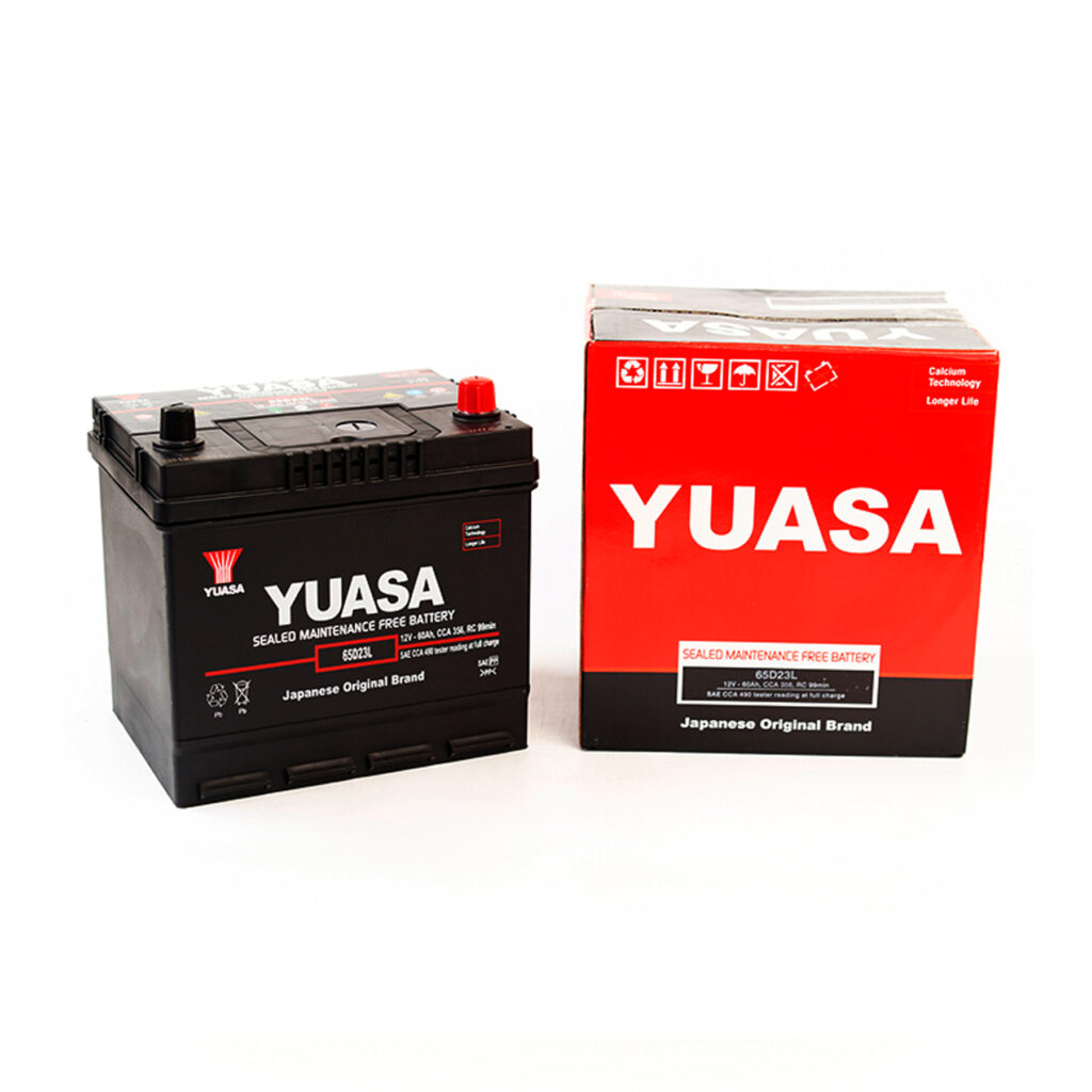 Batería YUASA 65D23L SMF 60ah 490cca